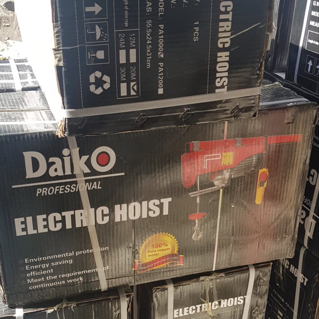 وینچ 400 به 800 برقی 220 ولت - فروشگاه تولزبکسل